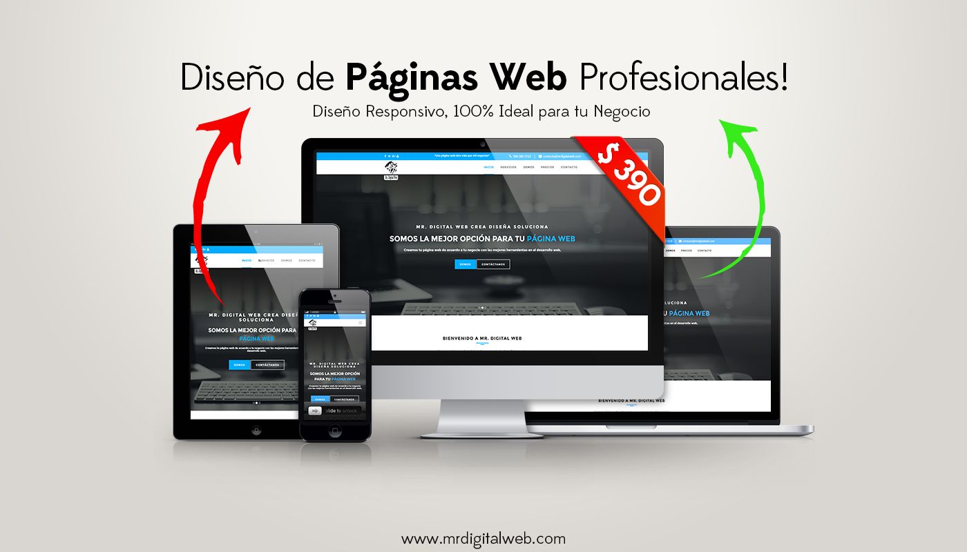 Mr. Digital Web | Diseño de páginas web profesionales